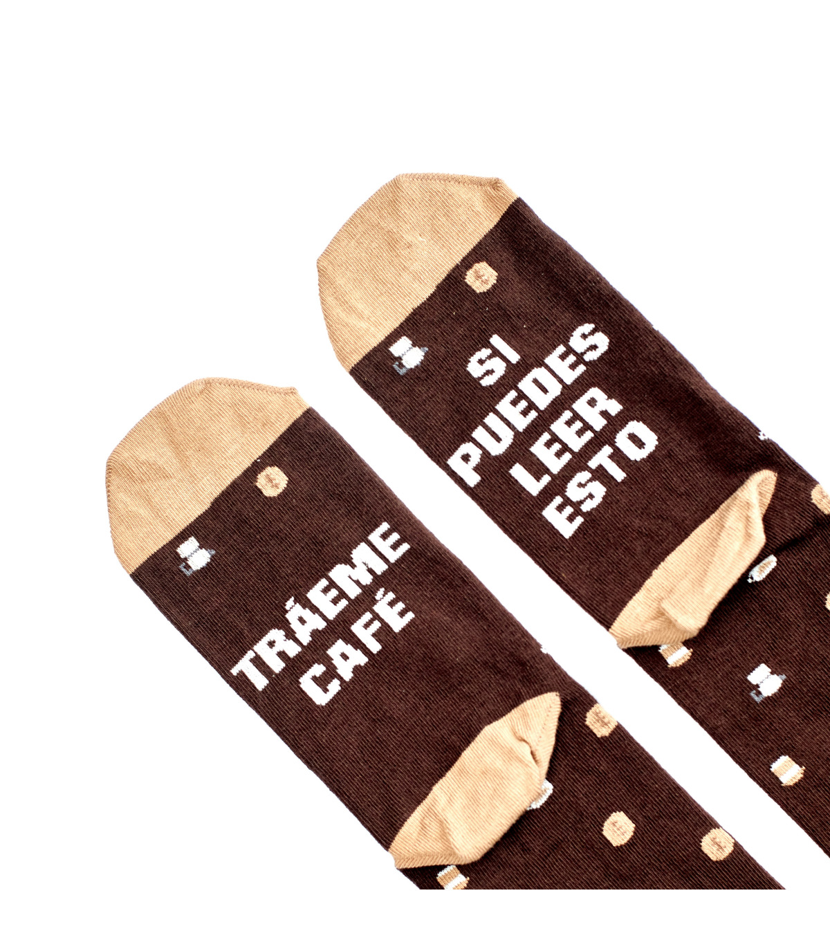 Calcetines Si puedes leer esto tráeme café